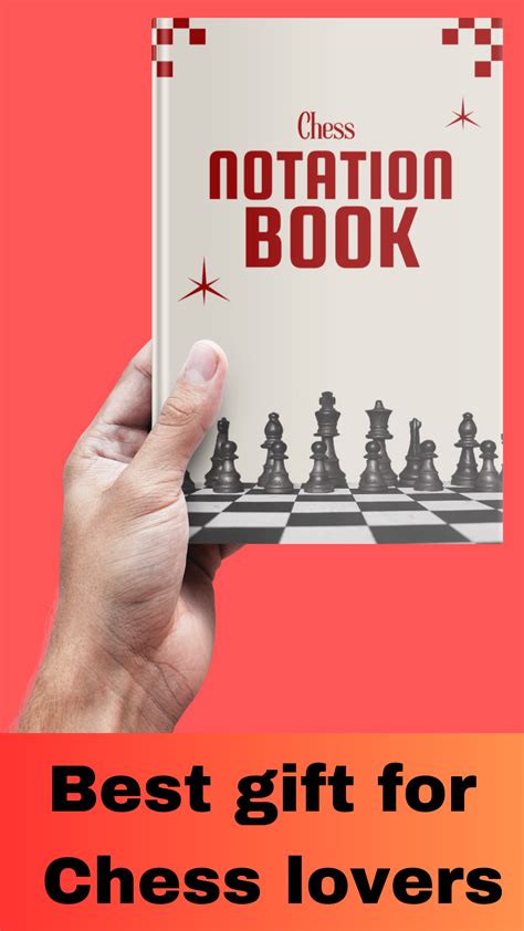 Chess Notation Book Perfect T For Chess Lovers 100 Game With 99