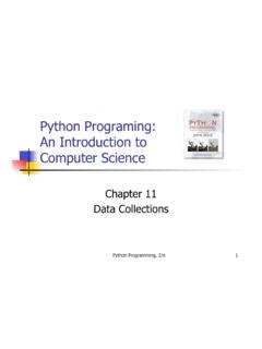 Python Programing An Introduction To Computer Science Python