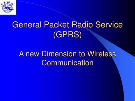 Ppt General Packet Radio Service Gprs A New Dimension To Wireless