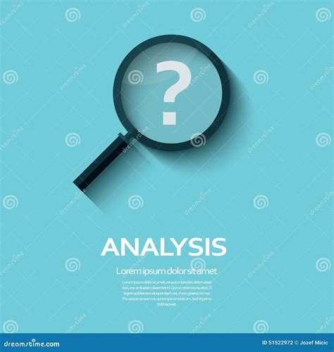 Business Analysis Symbol With Question Mark Icon Vector Illustration