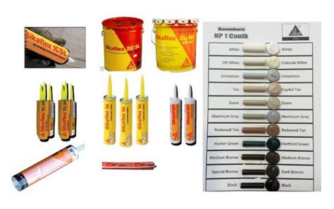 Sealant Coverage Chart Specialty Supply Building Products