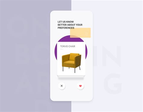Onboarding Swipe Questionnaire On Behance