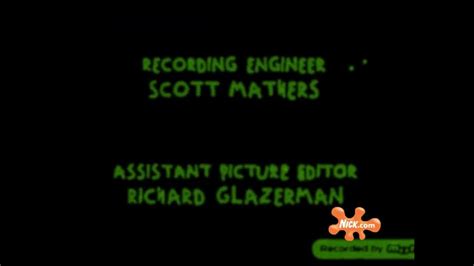 Spongebob Squarepants Treehouse Of Horror Iii End Credits 31st October 2002 No Vhs Filter