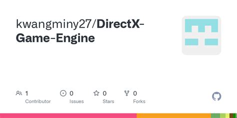 Github Kwangminy27directx Game Engine