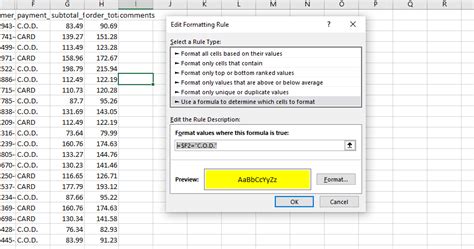 Conditional Formatting To Highlight All Rows Containing Certain Text Is