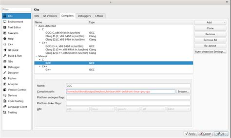 Qtcreator基于buildroot工具链的配置方案buildroot配置qt Csdn博客