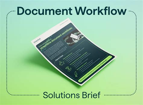 Document Workflow Brochure Download