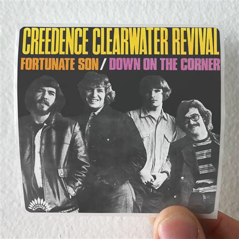 Creedence Clearwater Revival Fortunate Son 2 Album Cover Sticker