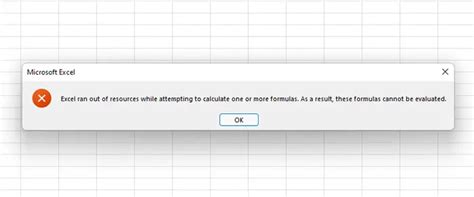 Excel Ran Out Of Resources Earn And Excel