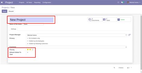 Project Task Priority V Store
