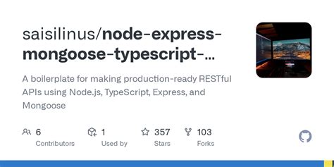 Node Express Mongoose Typescript Boilerplatesrcroutesv1swagger