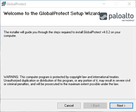 GlobalProtect VPN Instructions Windows IT Services Marquette University