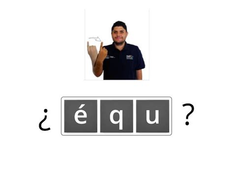 VOCABULARIO DE PREGUNTAS LSM Anagram