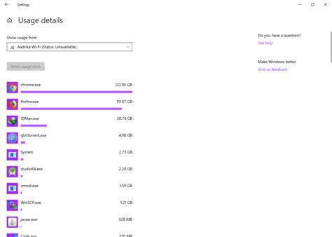How To View Network Data Usage In Windows 10 And 11
