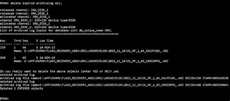DBA Career Delete Archive Logs In NOARCHIVELOG Mode Oracle Database