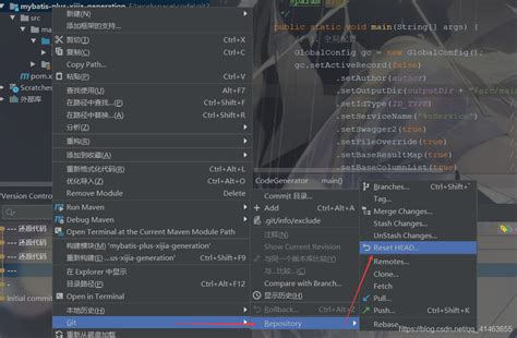 Intellij Idea Git 代码仓库还原到某一个提交的节点idea代码还原到某个节点 Csdn博客 Intellij Idea Git 代码仓库还原到某一个提交的节点idea代码还原到某个节点 Csdn博客