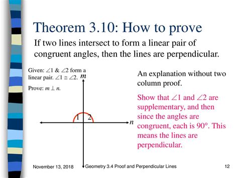 Linear Pair Theorem Proof