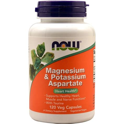 나우 마그네슘 포타슘 아스파테이트 120 식물성캡슐 Ssgcom