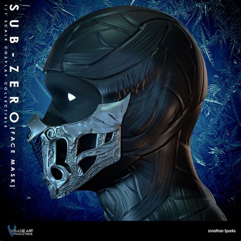 Sub Zero Mortal Kombat Mask
