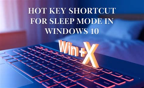 Easy Hot Key Shortcut For Sleep Mode In Windows 10