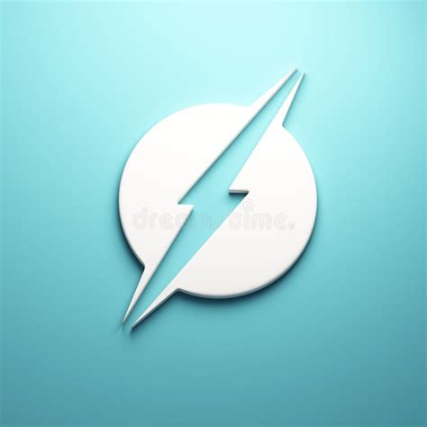 3d Lightning Bolt Render Stock Illustration Illustration Of Charge
