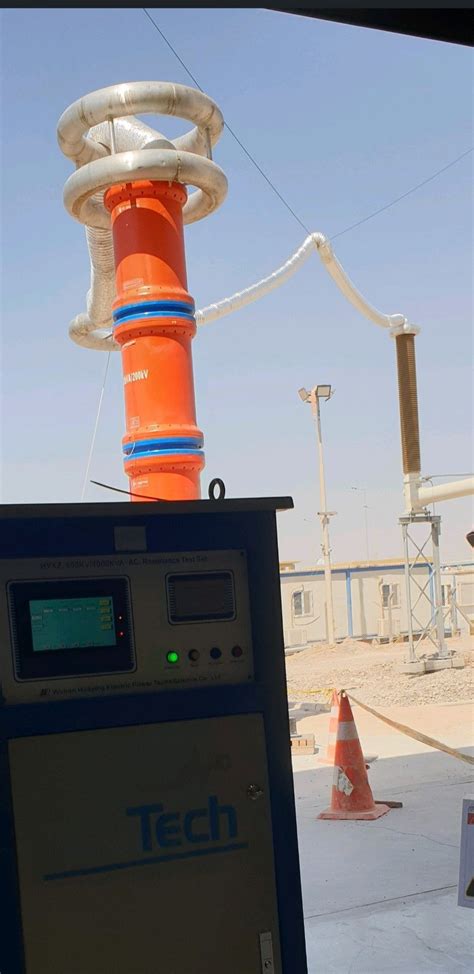 400kv Gis Hv Test Completed Successfully At Hamudiyah Substation By Unitech Epc Solutions Team
