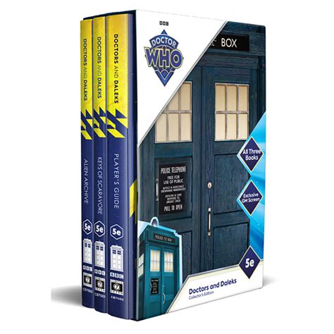 Doctor Who RPG Doctors And Daleks Collector S Edition 5E