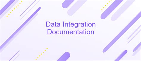 Data Integration Documentation Apix Drive