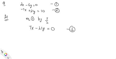 Solved Solve Each System Of Equations State Whether It Is An Inconsistent System Or Has