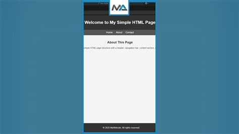 Create A Simple Html Page In 60 Seconds ⏱️ Html Css Shorts Youtube