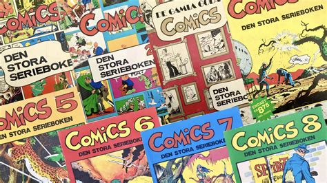 Comics Den Stora Serieboken Rogers Seriemagasin