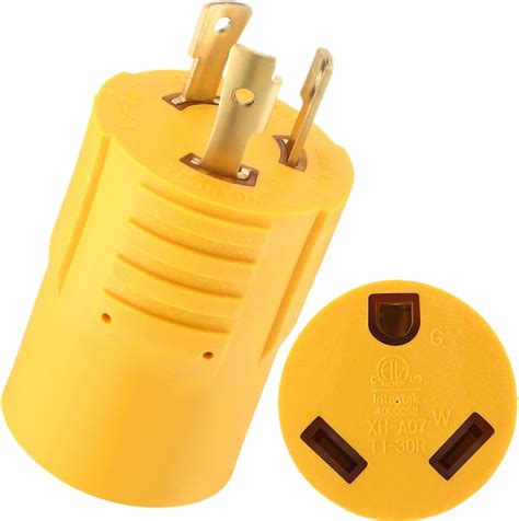 Kanayu 20amp To 30amp Generator Adapter Compatible With Nema L14 20p To L14 30r 4