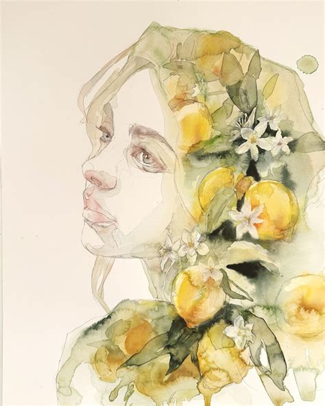 Agnes Cecile On Instagram Sicily Watercolor Demonstrations The