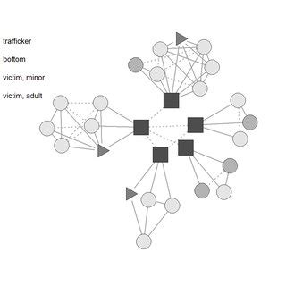 Sample Sex Trafficking Network Produced By The Network Generator Download Scientific Diagram
