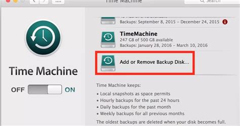 Fix Time Machine Snapshot Error