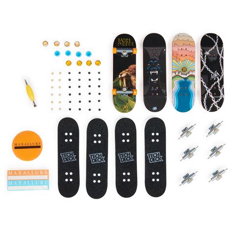 Tech Deck Fingerboard Deluxe Assorted 4 Pack Uk