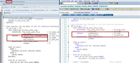 Check Out The Mass Documentsbapidocmasscheckou Sap Community