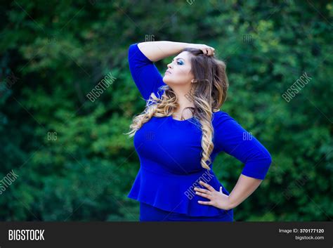 Sexy Plus Size Fashion Image Photo Free Trial Bigstock