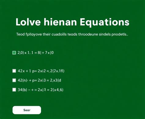 Chapter 1 Quiz Linear Functions