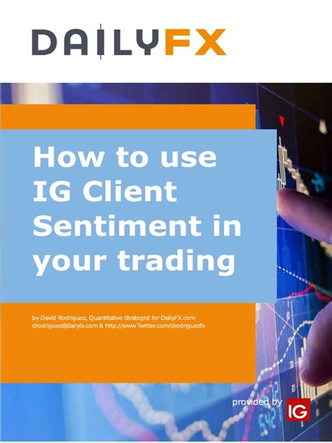 How To Use Ig Client Sentiment Pdf Contract For Difference
