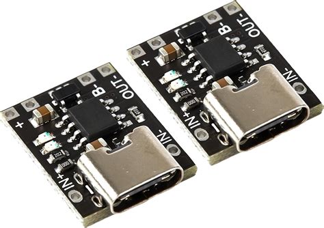 Hiletgo 5pcs Tp4057 1a 3 7v Lithium Battery Charging And