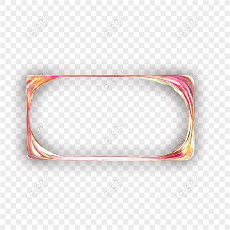 Free Colorful Solid Rectangular Borders For Commercial Elements Colorful Border Texture PNG