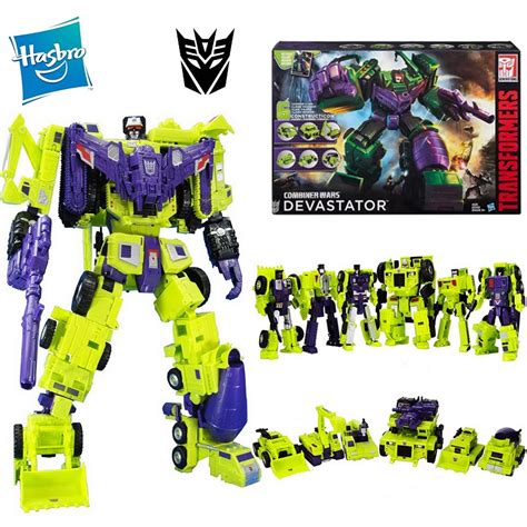 Hasbro Takara Tomy Transformers Combiner Wars Uw04 Idw Devastator 45cm Titan Class Action Figure