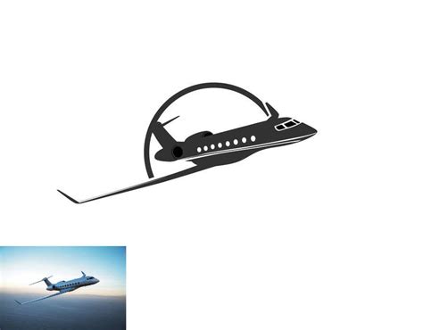 Entry 121 By Zzuhin For Design A Silhouette Logo Of Gulfstream G650er