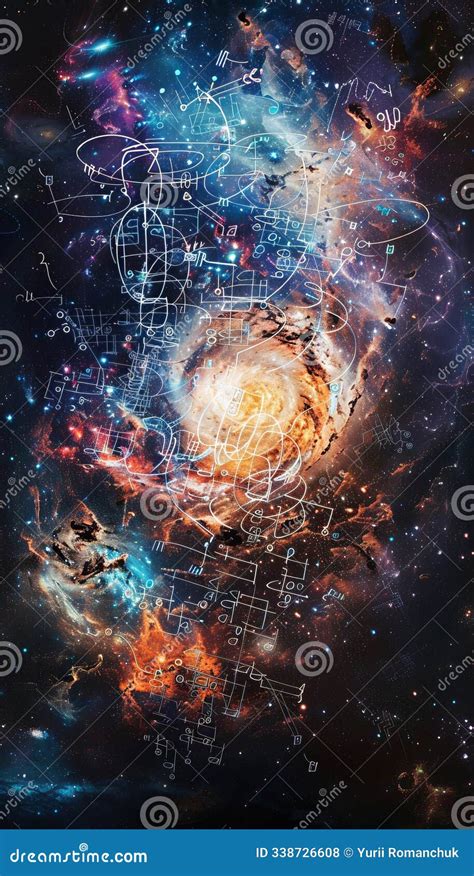 Dynamic Visual Of Expanding Universe Merging Mathematical Equations Of Entanglement Entropy