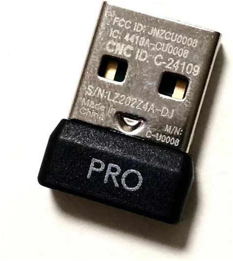 Amazon Com USB Receiver Dongle Plug Compatible With Logitech G Pro Wireless Gaming Mouse GPW 1