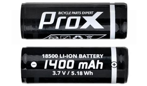 Akumulator Prox 18500 LI-Ion 1400MAH, 3,7V, Akcesoria, Baterie ...