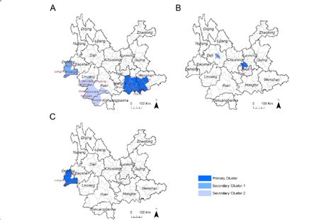 Spatial Clusters Of Recent Hiv Infections Attributed To The Main Download Scientific Diagram