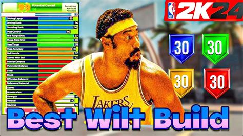 Best Wilt Chamberlain Build In Nba 2k24 Nba2k24 Youtube