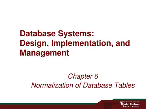 Ppt Database Systems Design Implementation And Management Powerpoint Presentation Id6019294